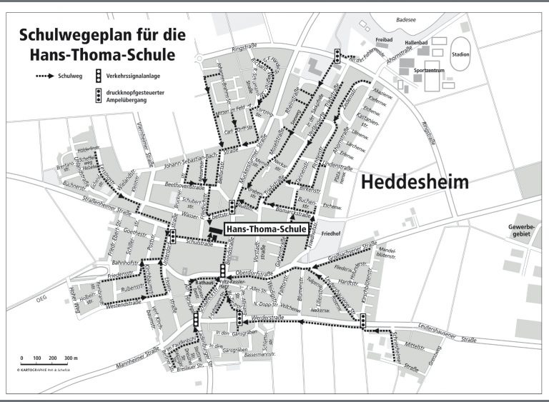 Schulwegeplan – HTG Heddesheim
